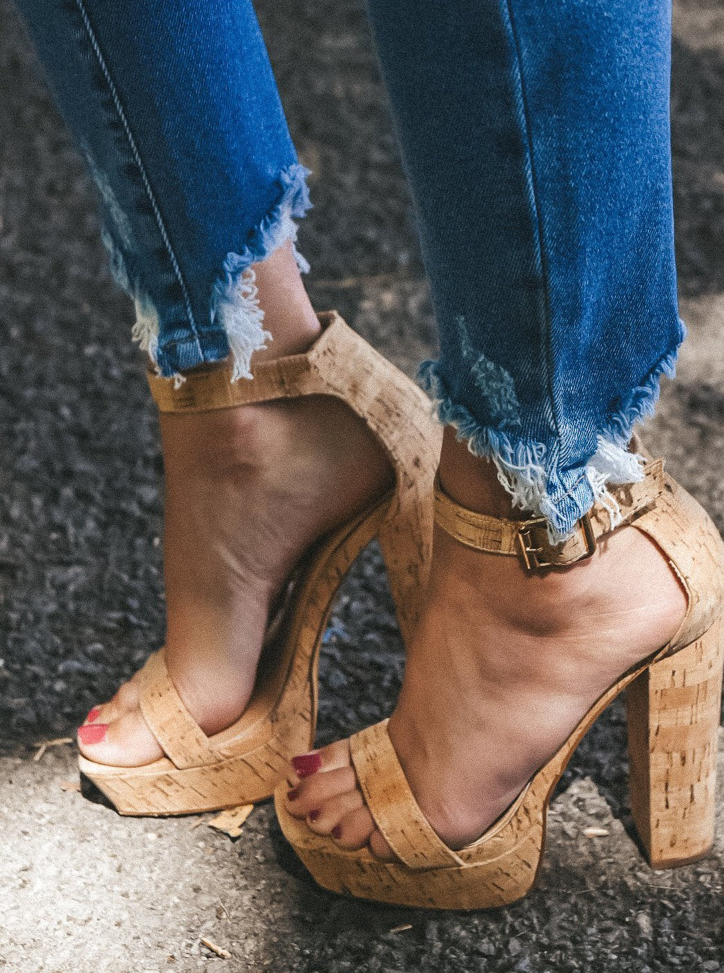 Cork Platform Heels – Be & Believe Boutique